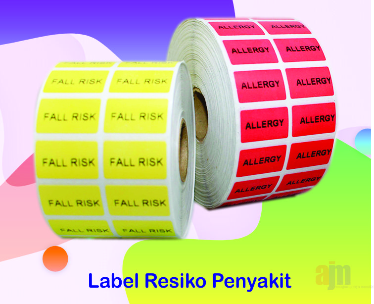 Label Resiko Penyakit | CV. Anugerah Jaya Mandiri